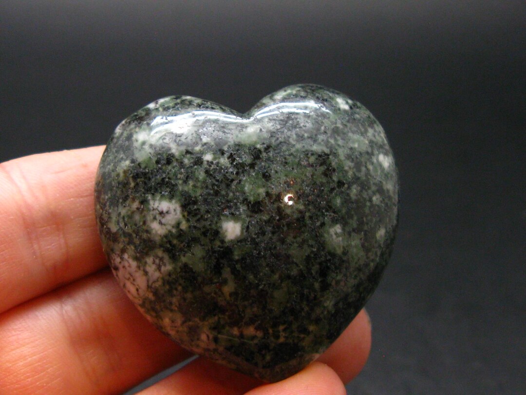 Rare Stonehenge Bluestone Heart From Wales UK - 1.5" - 46.45 Grams - Etsy