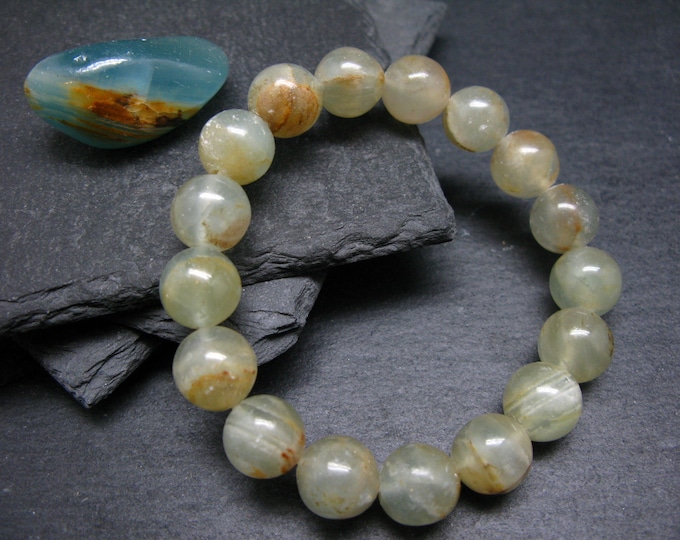 8x12mm Flat Rectangle Genuine Natural Blue Lemurian Aquatine Calcite ...