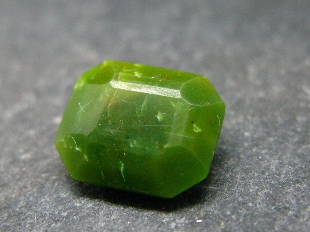 Rare Gem Gaspeite Cut Stone From Australia - 1.79 Carats - Etsy