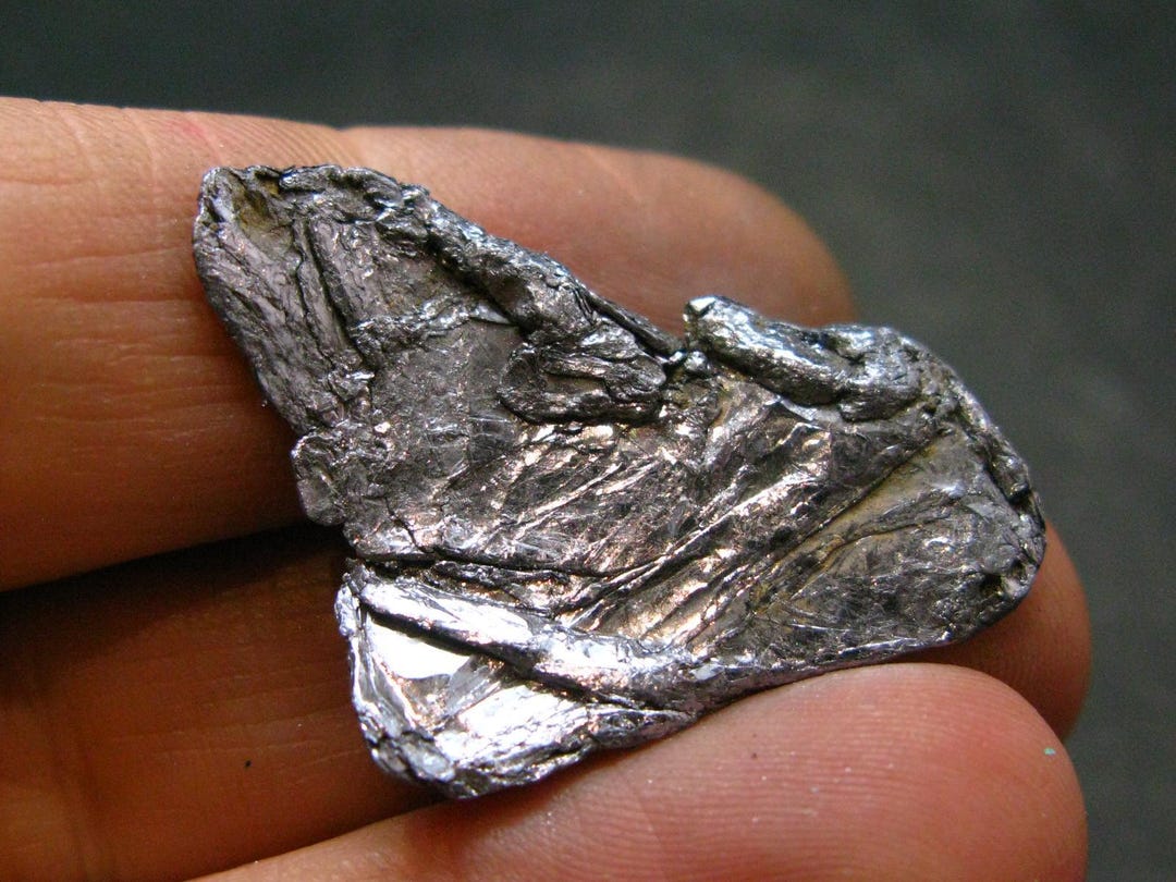 Rare Molybdenite Crystal From Canada - 1.0" - 1.26 Grams - Etsy