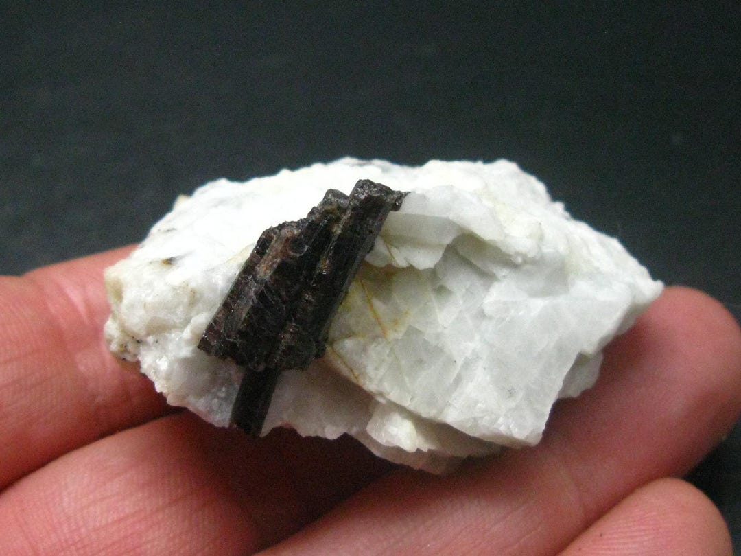 Rare Painite Crystal on Matrix From Myanmar - 2.1" - 24mm Crystal - Etsy