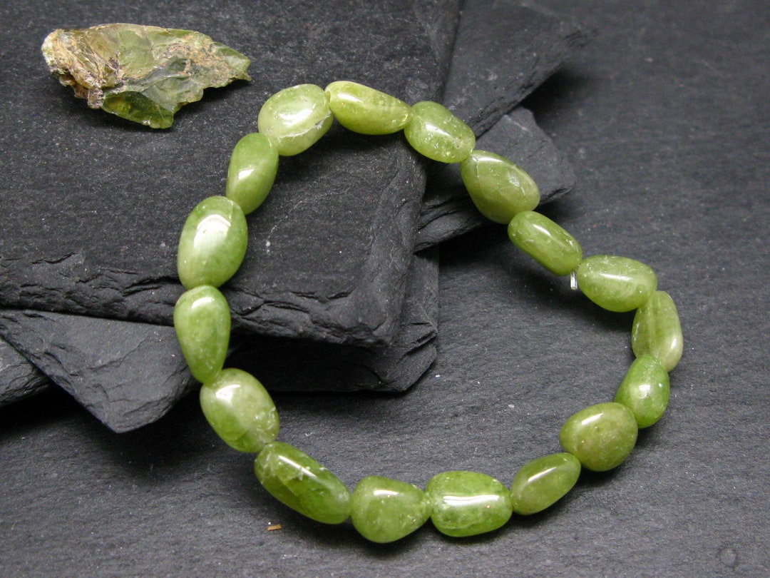 Titanite Sphene Genuine Bracelet ~ 7 Inches ~ 10mm Tumbled Beads - Etsy