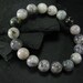 Merlinite Moss Agate Genuine Bracelet ~ 7 Inches ~ 10mm Round Beads - Etsy