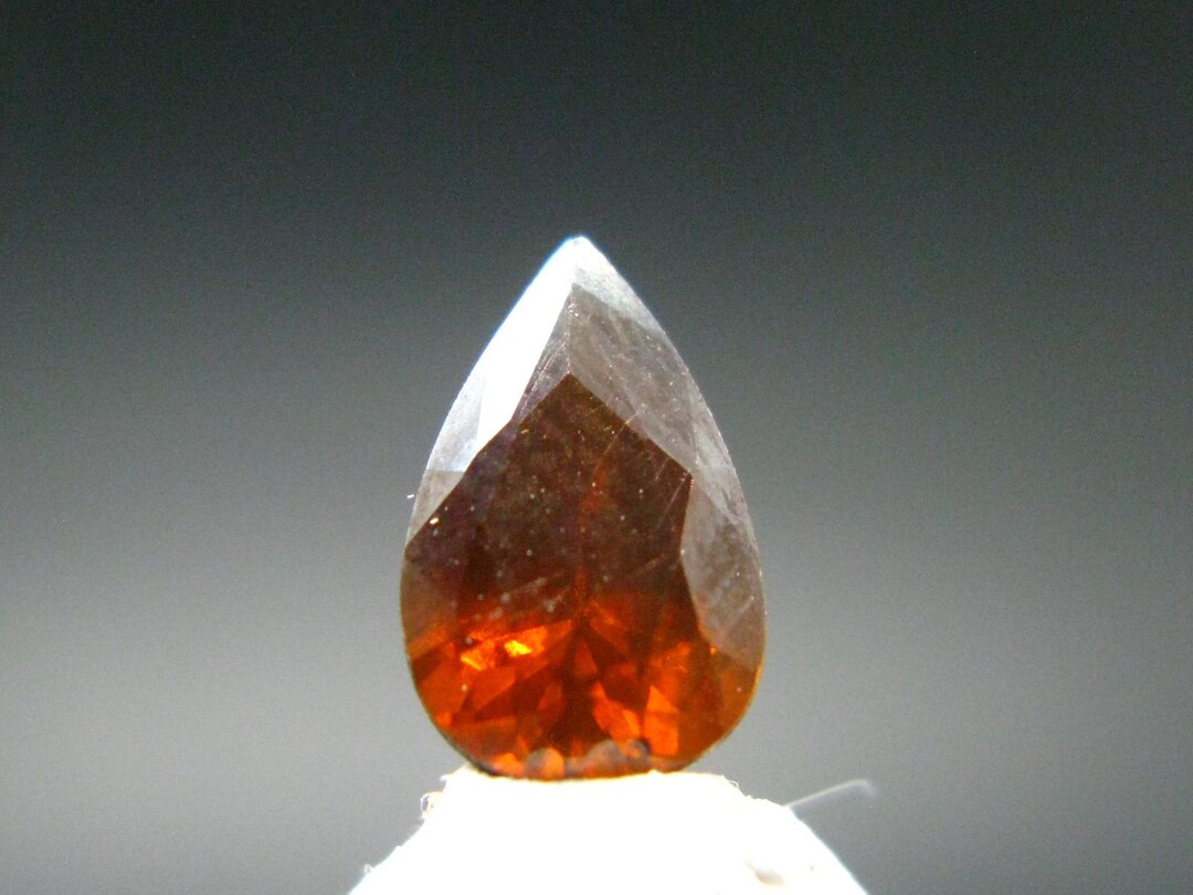Stunning Zincite Zinkite Gem Cut Stone From Poland - 2.07 Carats - Etsy