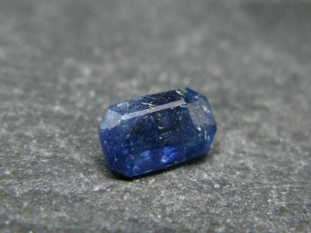 Gem Benitoite Cut Stone From California - 0.97 Carats - 7.3x4.5mm - Etsy