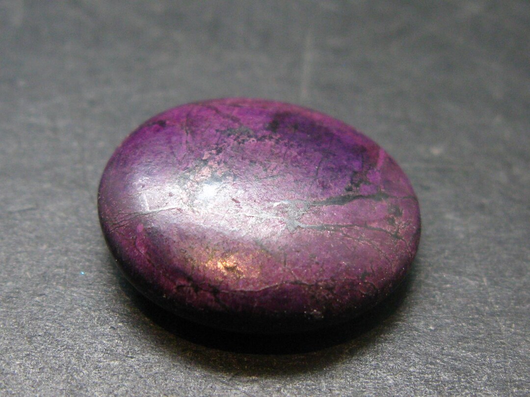 Purple Purpurite Tumbled Stone From Namibia - 0.7" - 4.70 Grams - Etsy