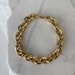 Gold Statement Link Chain Bracelet Big Chain Bracelet Chunky - Etsy