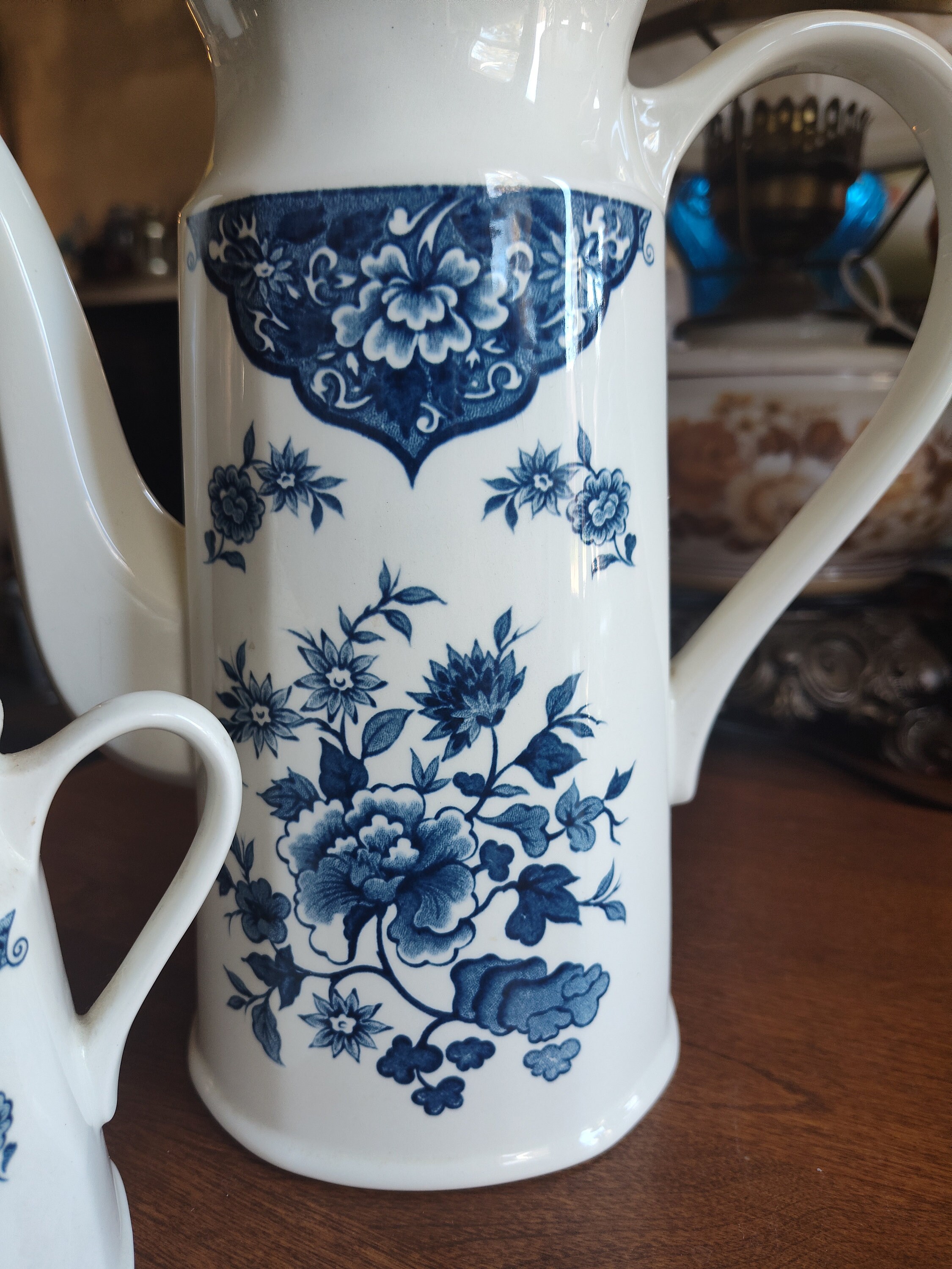 VINTAGE Staffordshire J.G. Meakin Coffee Pot and Sugar Bowl J.G. Meakin ...