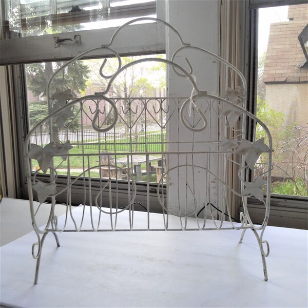 Iron Magazine Rack - Etsy