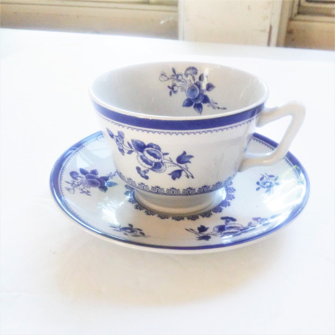 VINTAGE SPODE Cup and Saucer// Spode Gloucester London Shape - Etsy
