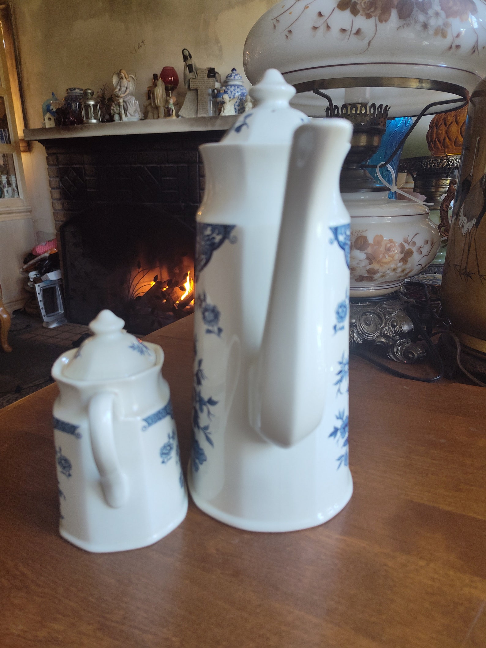 VINTAGE Staffordshire J.G. Meakin Coffee Pot and Sugar Bowl J.G. Meakin ...