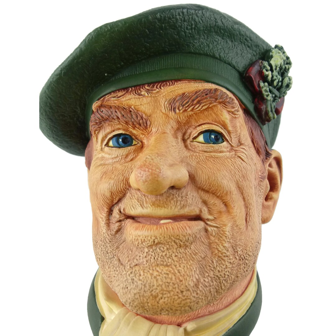 BOSSON Chalkware Hand Painted, Mid Century Modern Wall Decor - Etsy