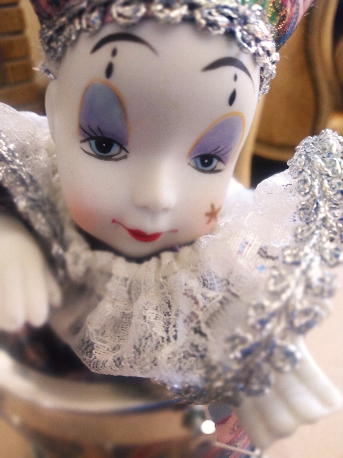 VINTAGE Music Box Jester/clown Music Box Plays Music Box - Etsy