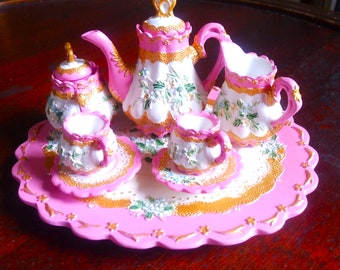 Victorian Tea Set - Etsy