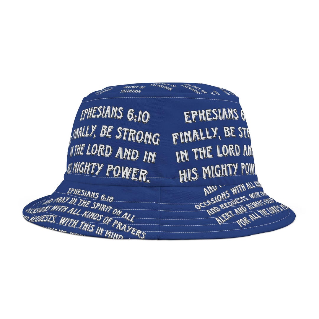 Helmet of Salvation-armor of God Bucket Hat AOP - Etsy