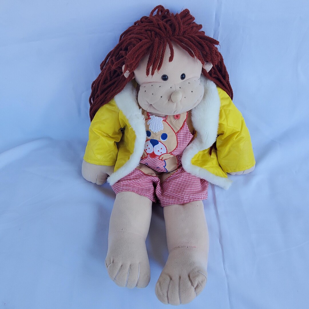 Rusty Rigadoon Hand Puppet Cloth Plush 28" Vintage 80s Rag Doll Large ...