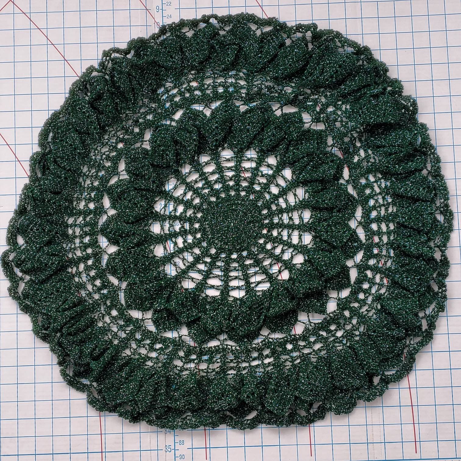 Sparkle Doily Crochet 26 Handmade Vintage Cotton Lace - Etsy