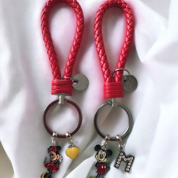Minnie Mouse Key Chains - Etsy