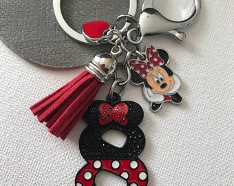 Mickey Mouse Key Chain - Etsy