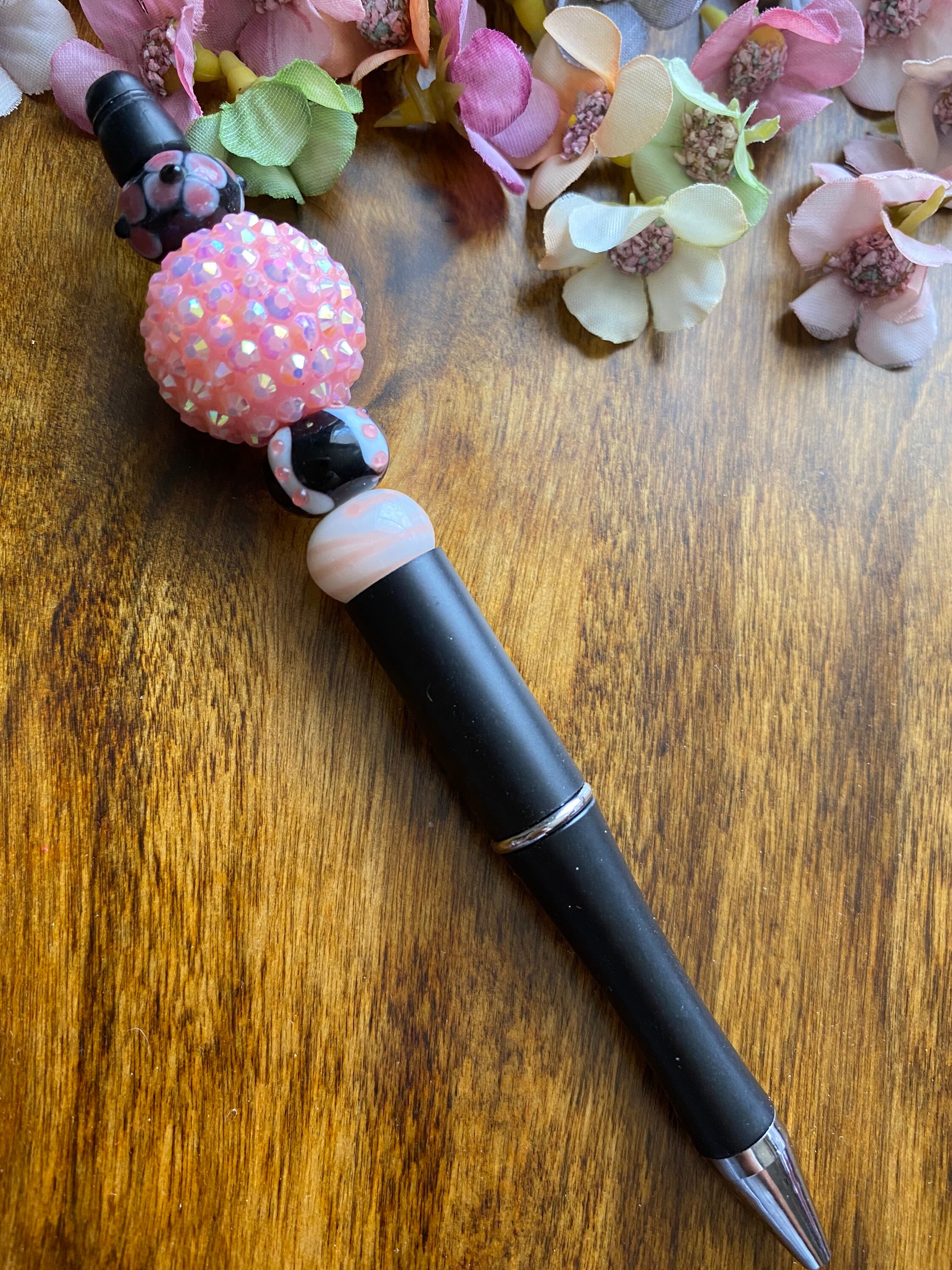 Beaded Pen Lampwork Beads Unique Beading Pens - Etsy