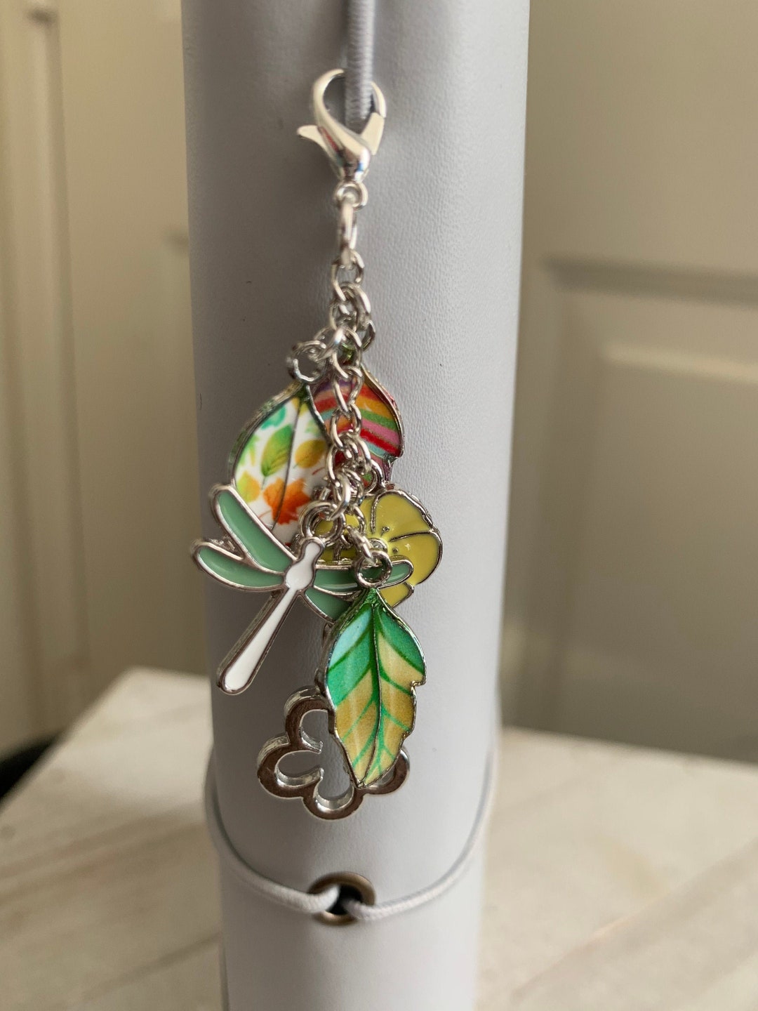 Spring Inspired Traveler's Journal/ Notebook Charm Purse Charm - Etsy