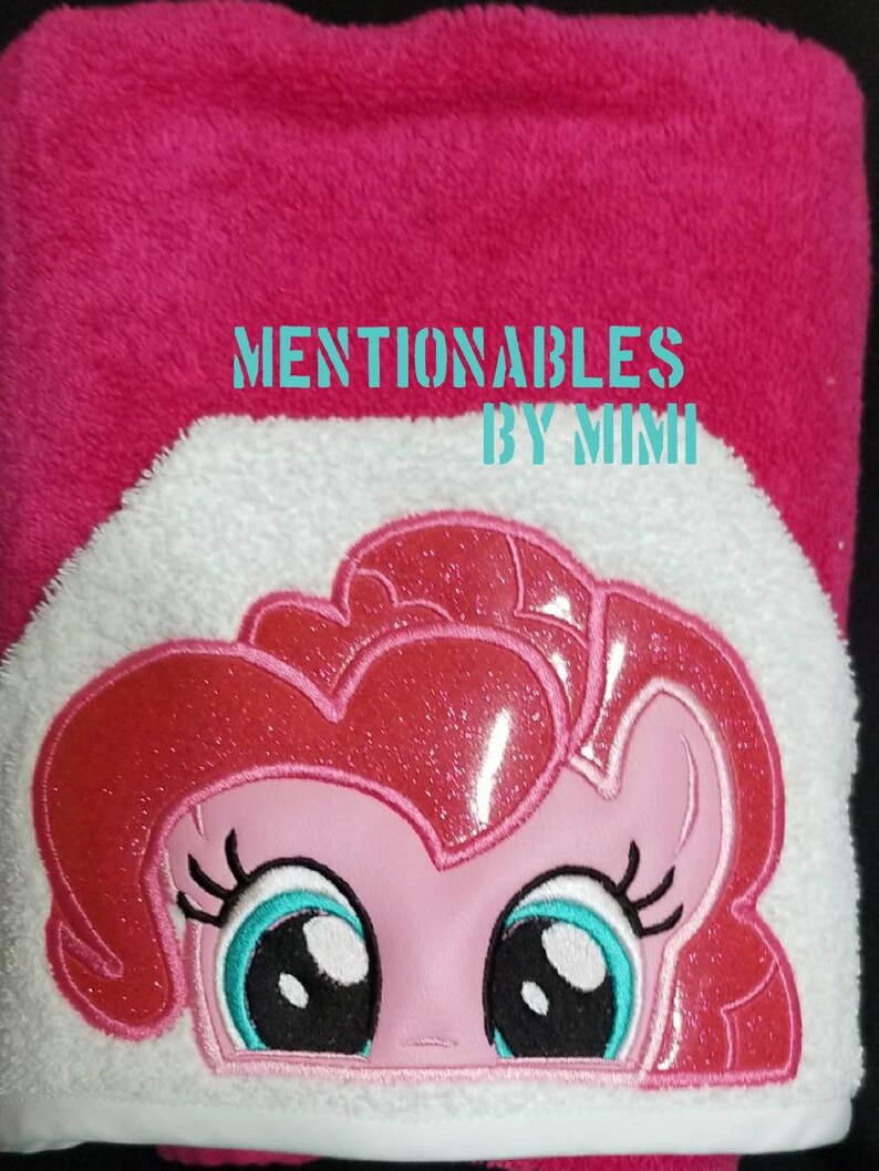 My Little Pony Inspired Towels-hooded Bath Towels-rainbow Dash-kids ...