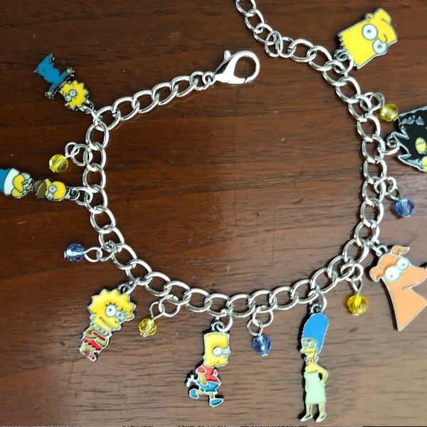 The Simpsons Necklace - Etsy