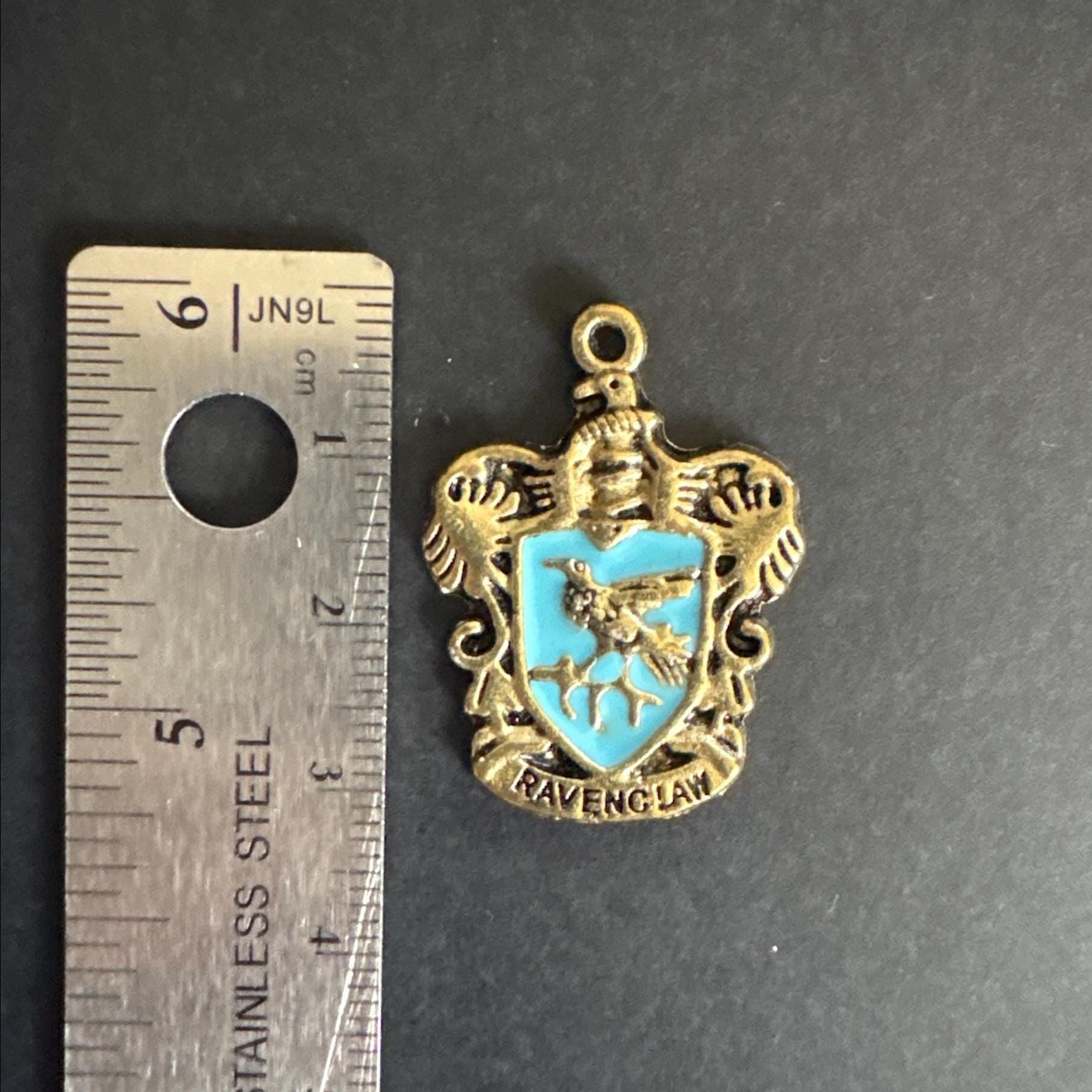 Enamel and Gold Tone H P House Crest Charms - Etsy