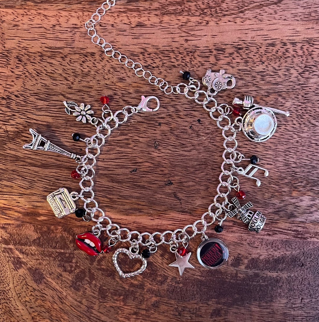 Moulin Rouge Inspired Charm Bracelet Musical Theater, Broadway Theatre ...
