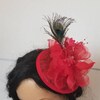 Large Royal Blue and Hot Pink Kentucky Derby Fascinator Race Hat ...