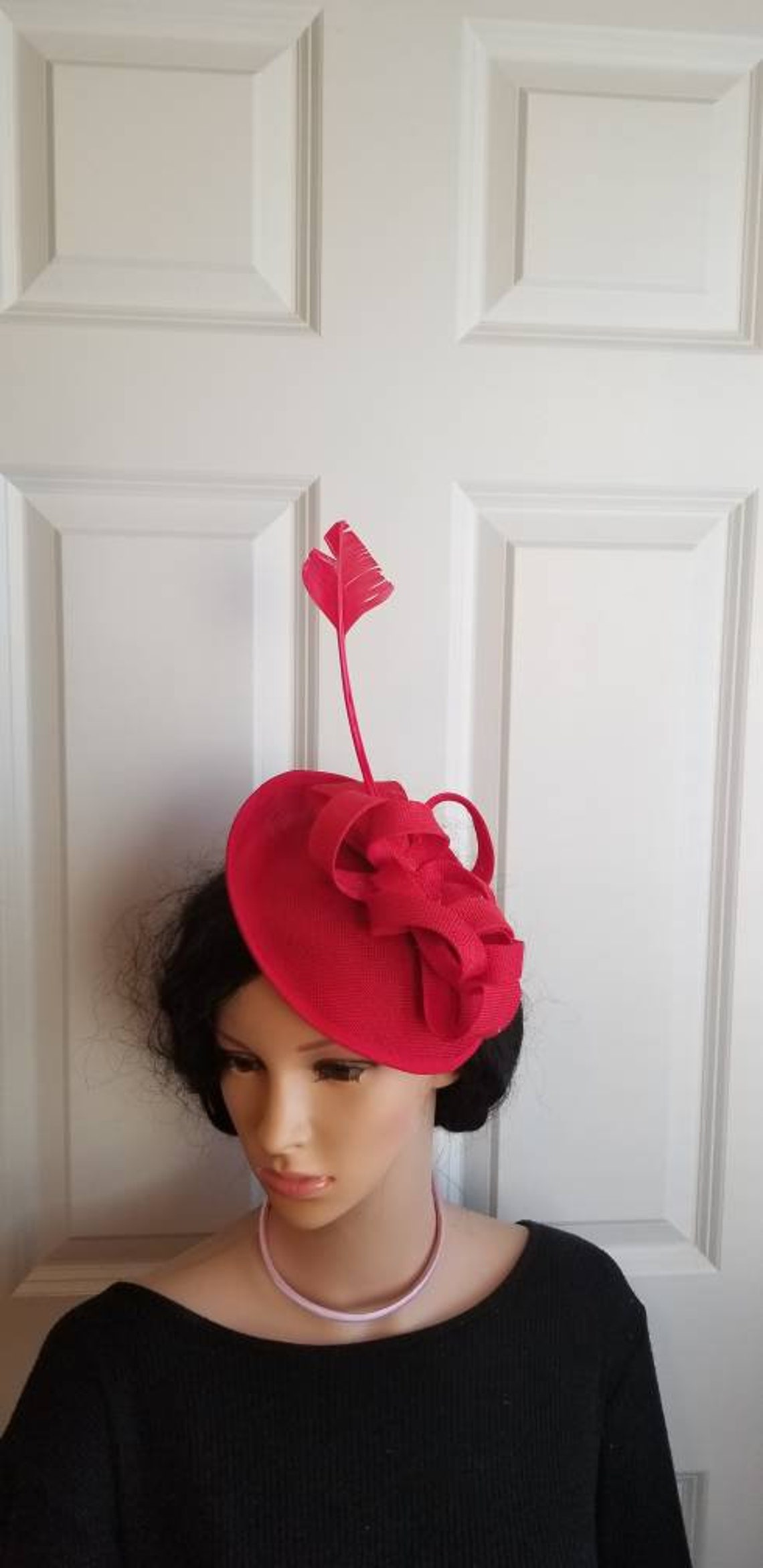 Pink Kentucky Derby Fascinator Wedding Hat Royal Ascot Hat | Etsy