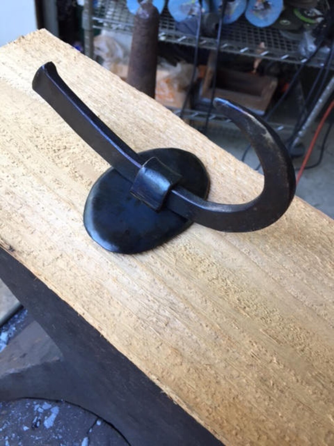 Hand Forged Hook (free Shipping) - Etsy