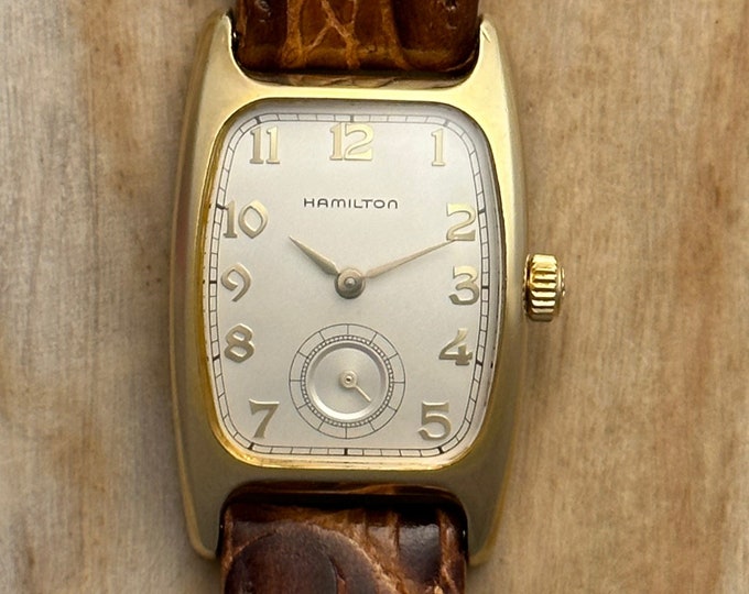 1980s Vintage Hamilton Boulton 6264 Watch Registered Edition Quartz - Etsy