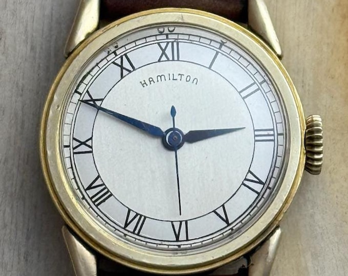 1942 Hamilton Sentinel Wrist Watch, 10K Gold-filed Case, 987S Mvmt. - Etsy