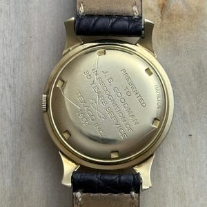 1955-57 Hamilton Storming II Solid 14k Gold Wrist Watch With Hamilton ...