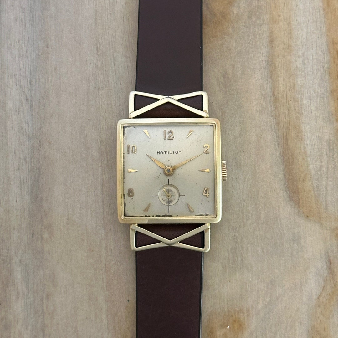 1955 14K Solid Gold Hamilton Lyle With a Grade 747 Movement - Etsy