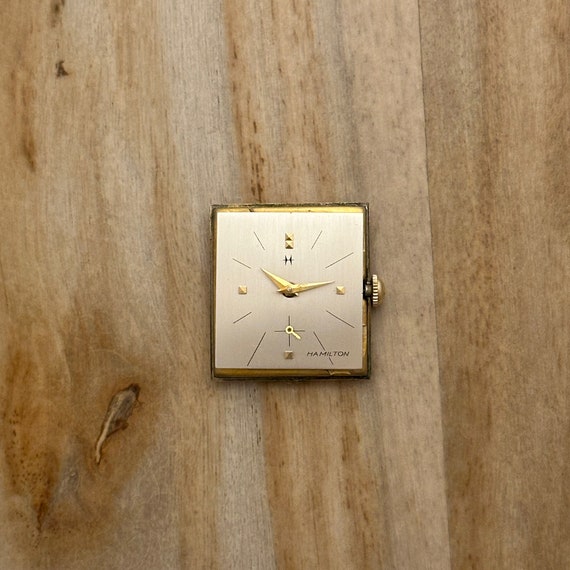 1962-1969 Hamilton Blade Wrist Watch. 10K Goldfilled… - Gem