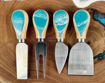 Turquoise Knife Set - Etsy