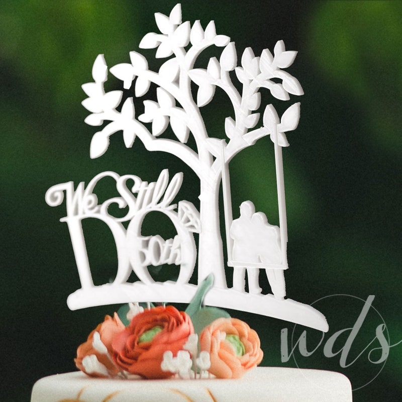 Vow Renewal Cake Topper - Etsy