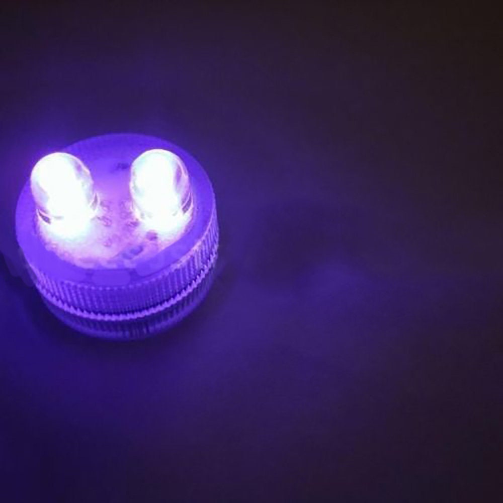 3 Dual-brite LED Lavender Purple Tealights set of 3 for Mr - Etsy