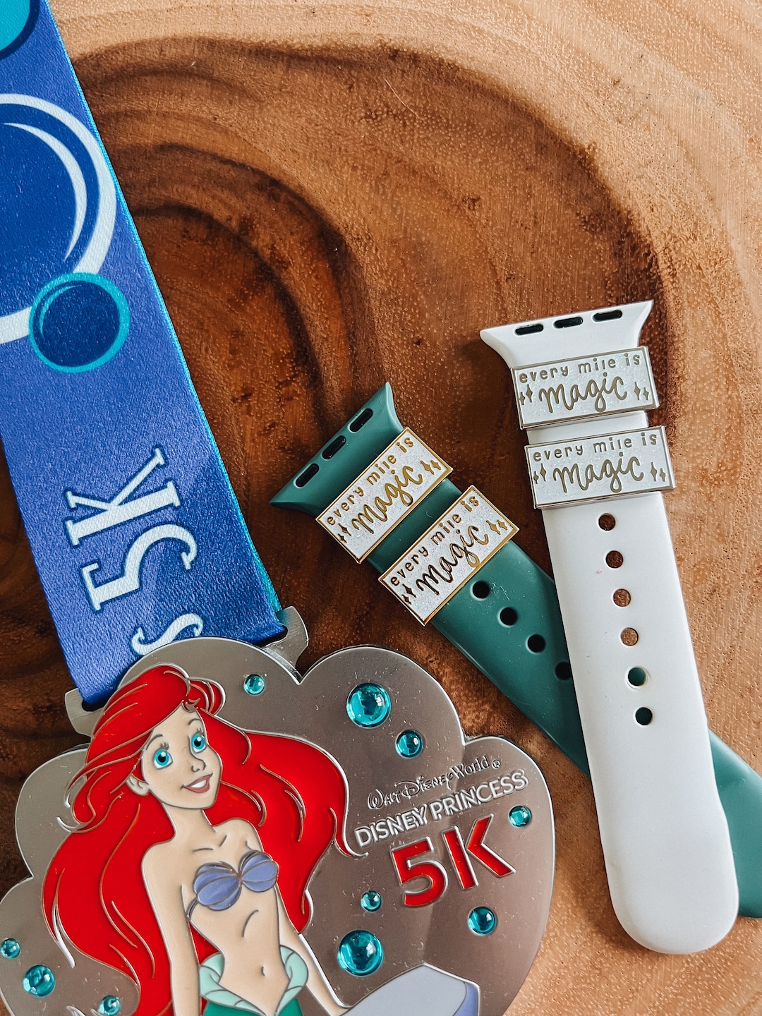 Every Mile is Magic Bar | Runner Bling | Watch Band Accessory | Charm ...