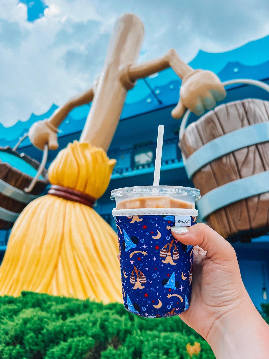 The Sorcerer’s Apprentice Coffee Sleeve | Insulated Iced Beverage Cup ...