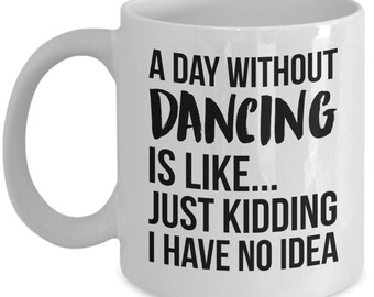 Funny Dance Mug - Etsy