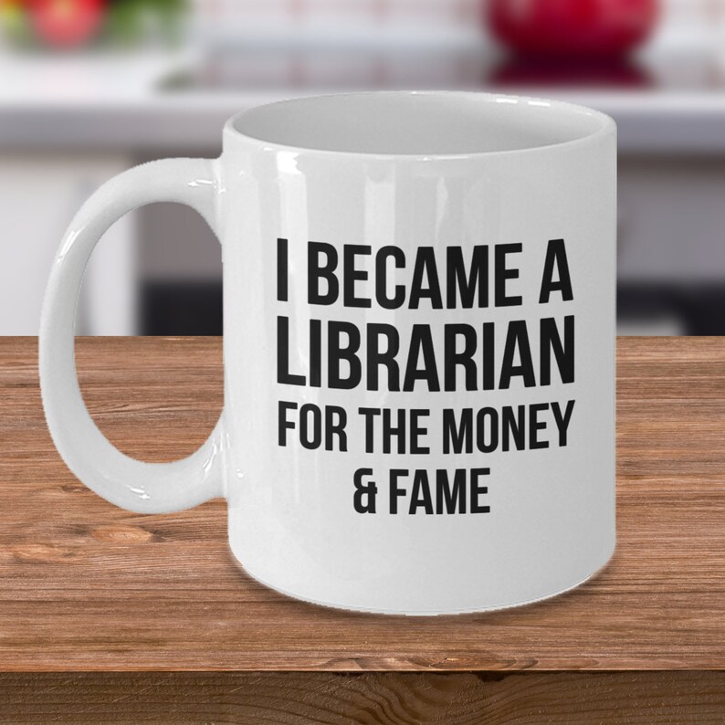 Librarian Gift Librarian Mug Gift for Librarian | Etsy