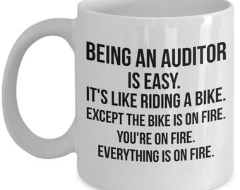 Auditor Birthday Mug | Etsy