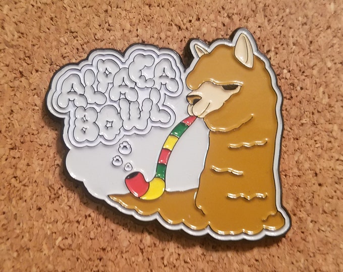 OG Alpaca Bowl Enamel Pin - Etsy