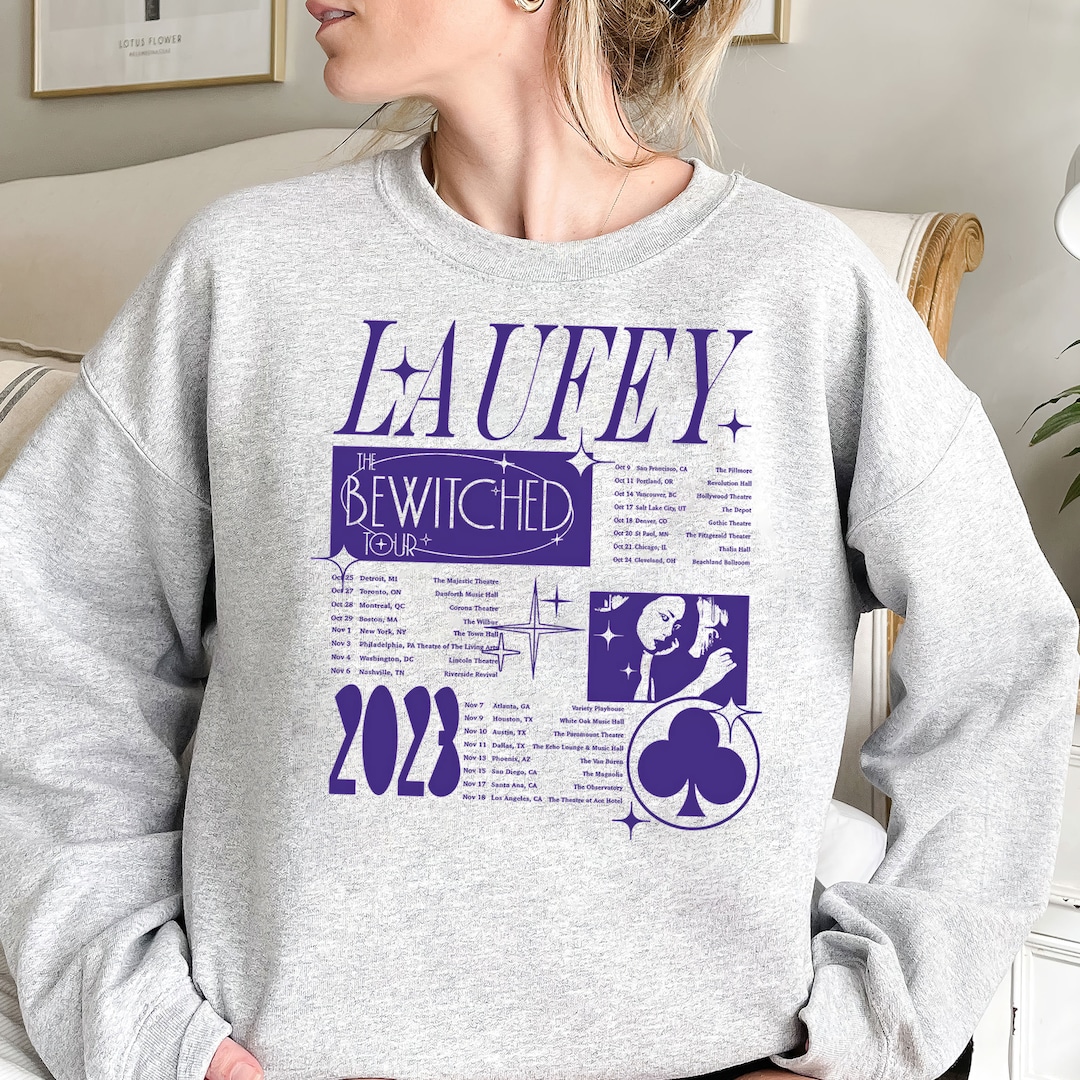 Laufey the Bewitched Tour 2024 T-shirt Sweatshirt Hoodie, Laufey Merch ...