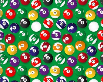Billiards Fabric | Etsy