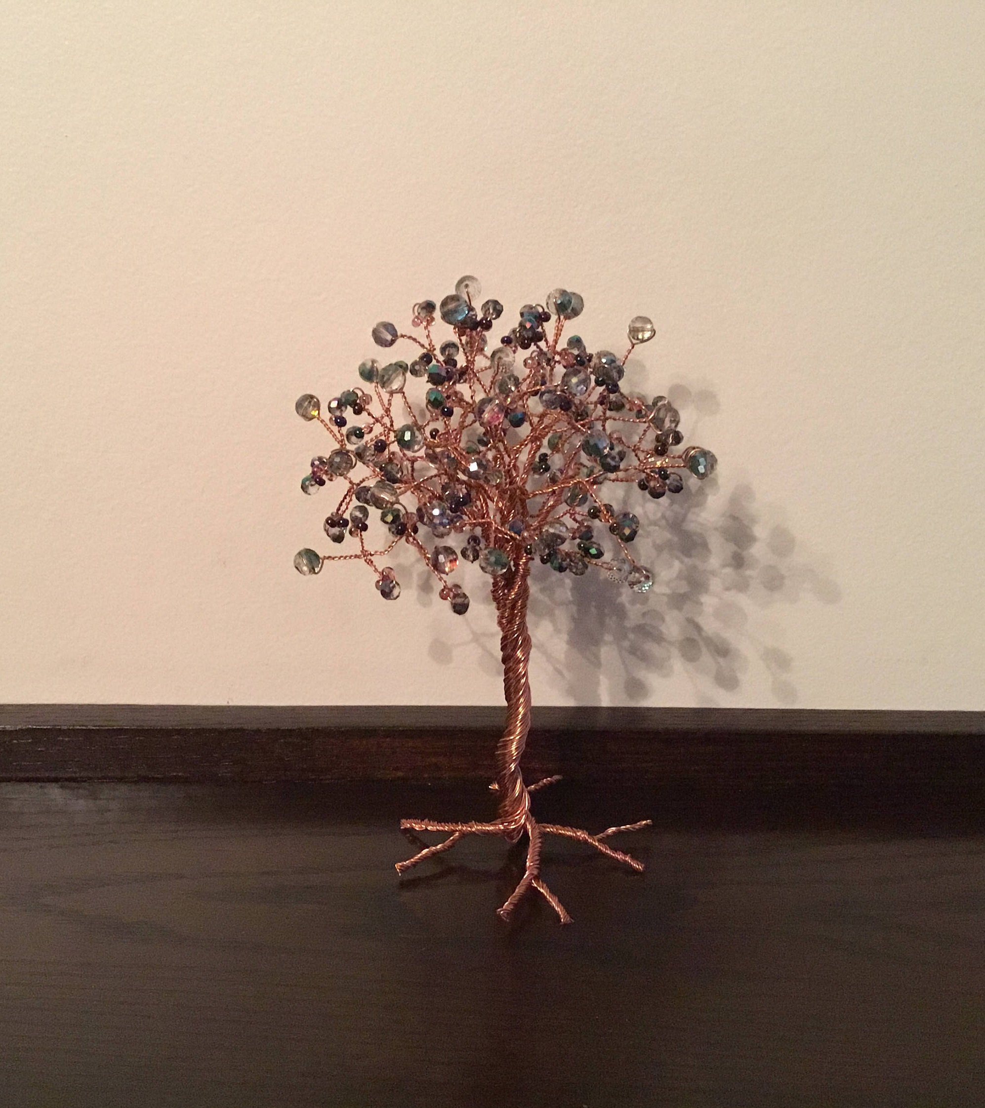 Copper Wire Tree - Multi Color - Etsy