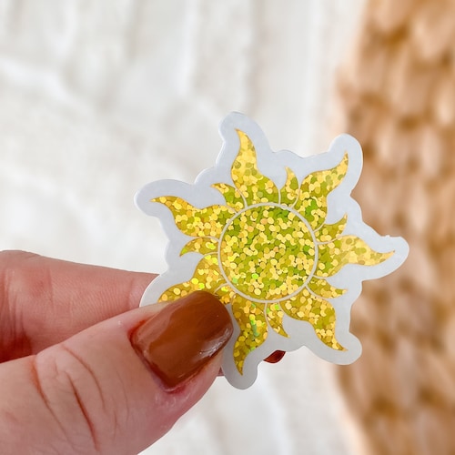 Waterproof Tangled Sun Vinyl Sticker Rapunzel Lantern Sticker - Etsy UK